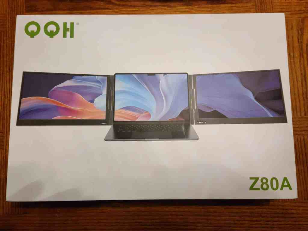 QQH Z80A Laptop Screen Extender 15,6" Triple bærbar skærm | Gennemgå